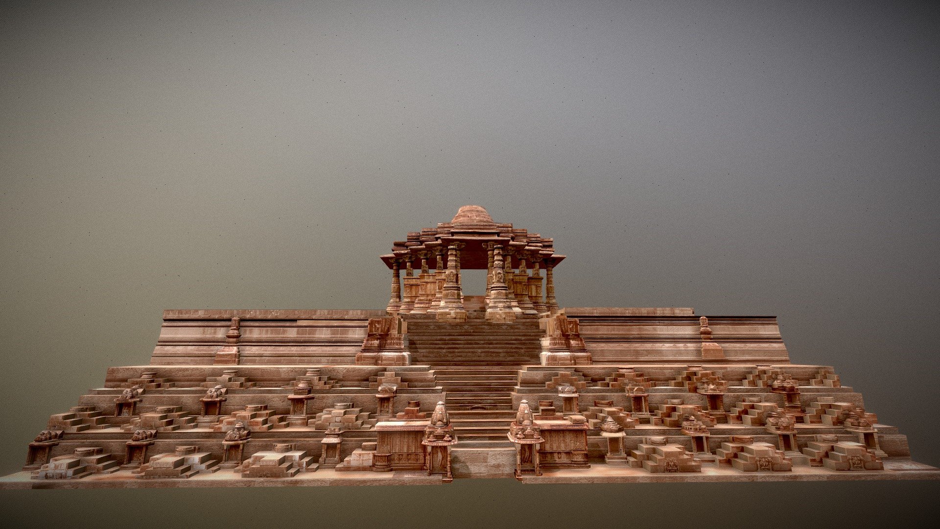 modhera sun temple gujrat india - 3D model by 3d monk (@9099913469 ...