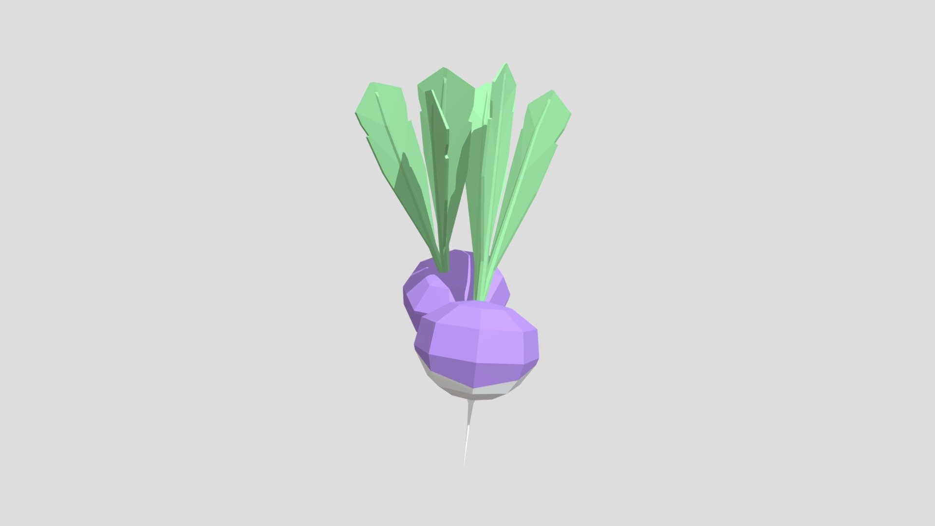 Turnip from Poly by Google - 3D model by IronEqual (@ie-niels) [ee18985 ...