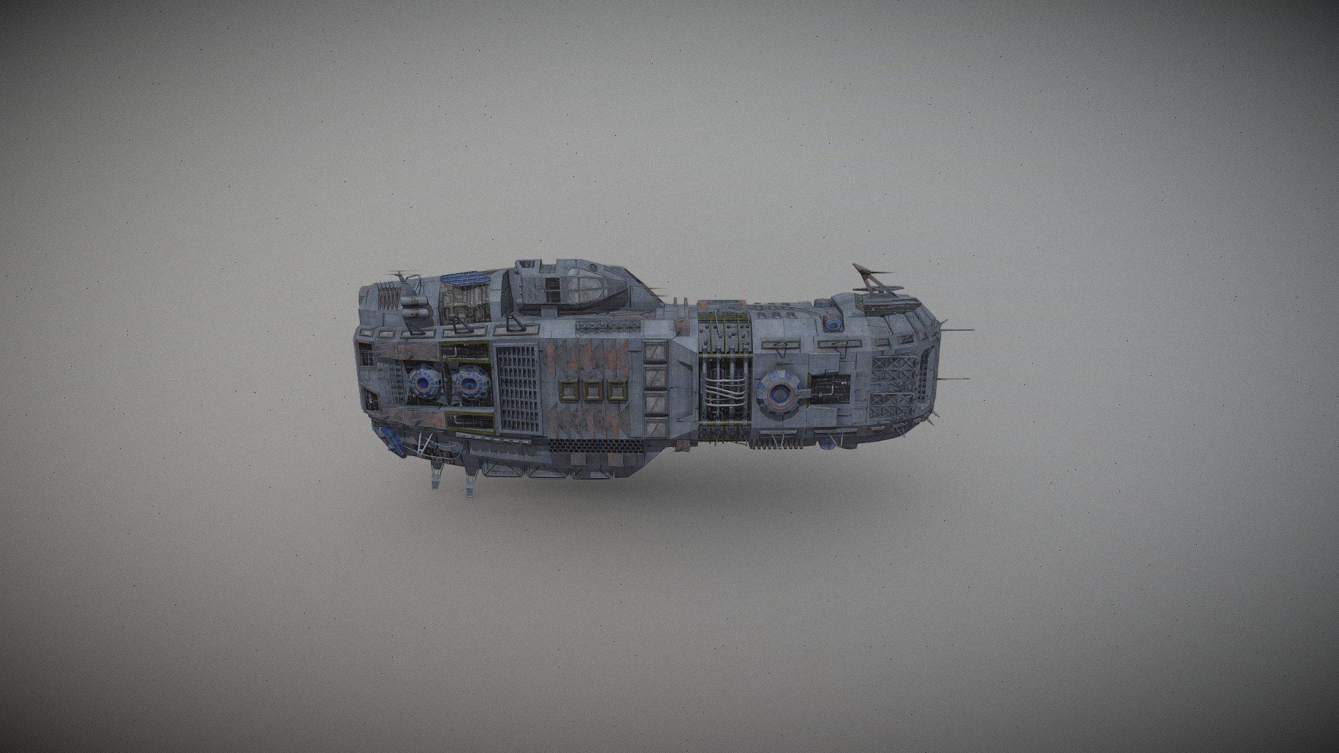 Space_ship - Download Free 3D model by haohao2210 [ee198ac] - Sketchfab