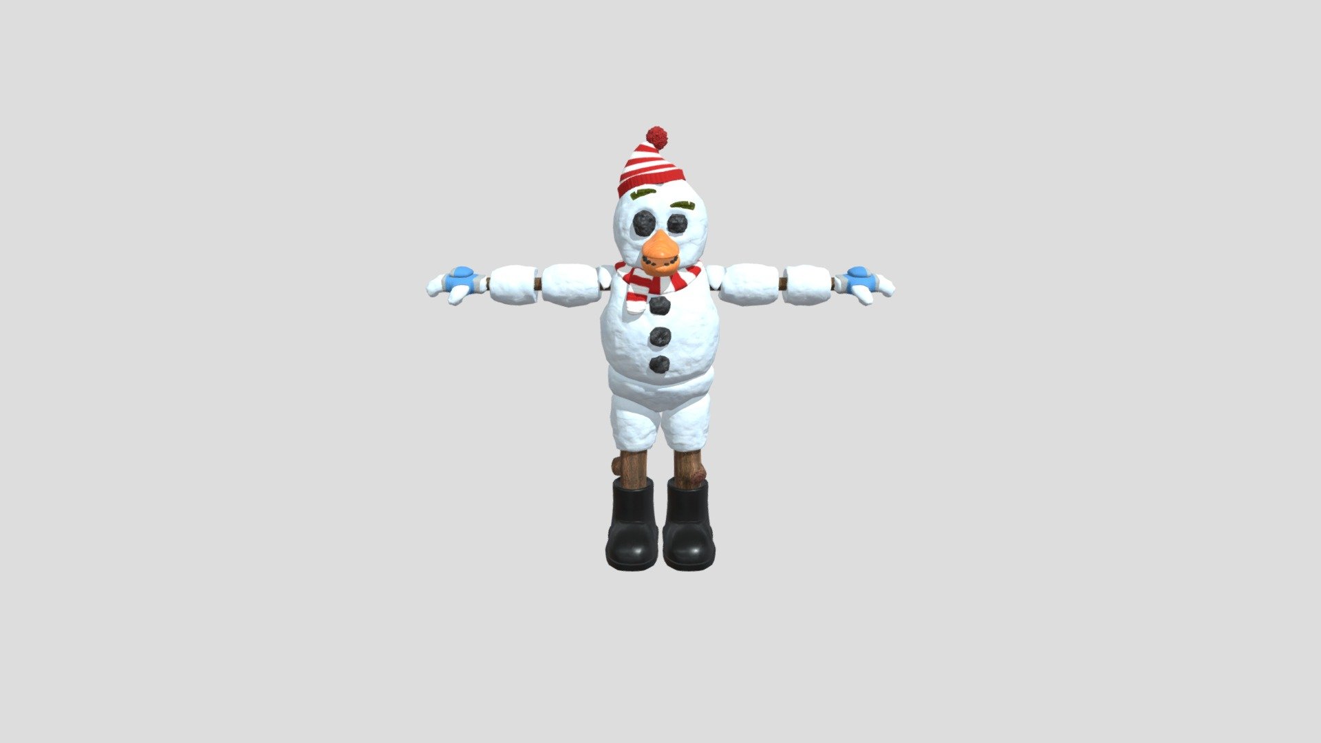 Snow Chica - Download Free 3D model by Monster.EXEv2 [ee1afa2] - Sketchfab