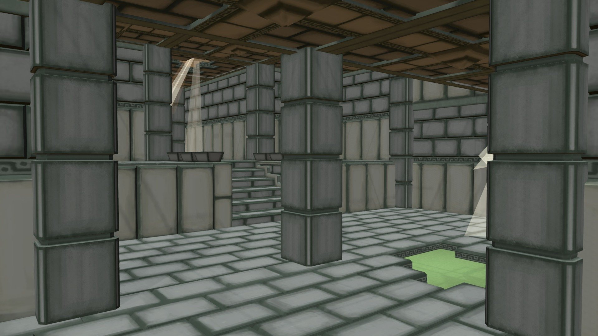 Mayan Temple Low Poly Environment - 3D model by Foenyx [ee1b15f ...
