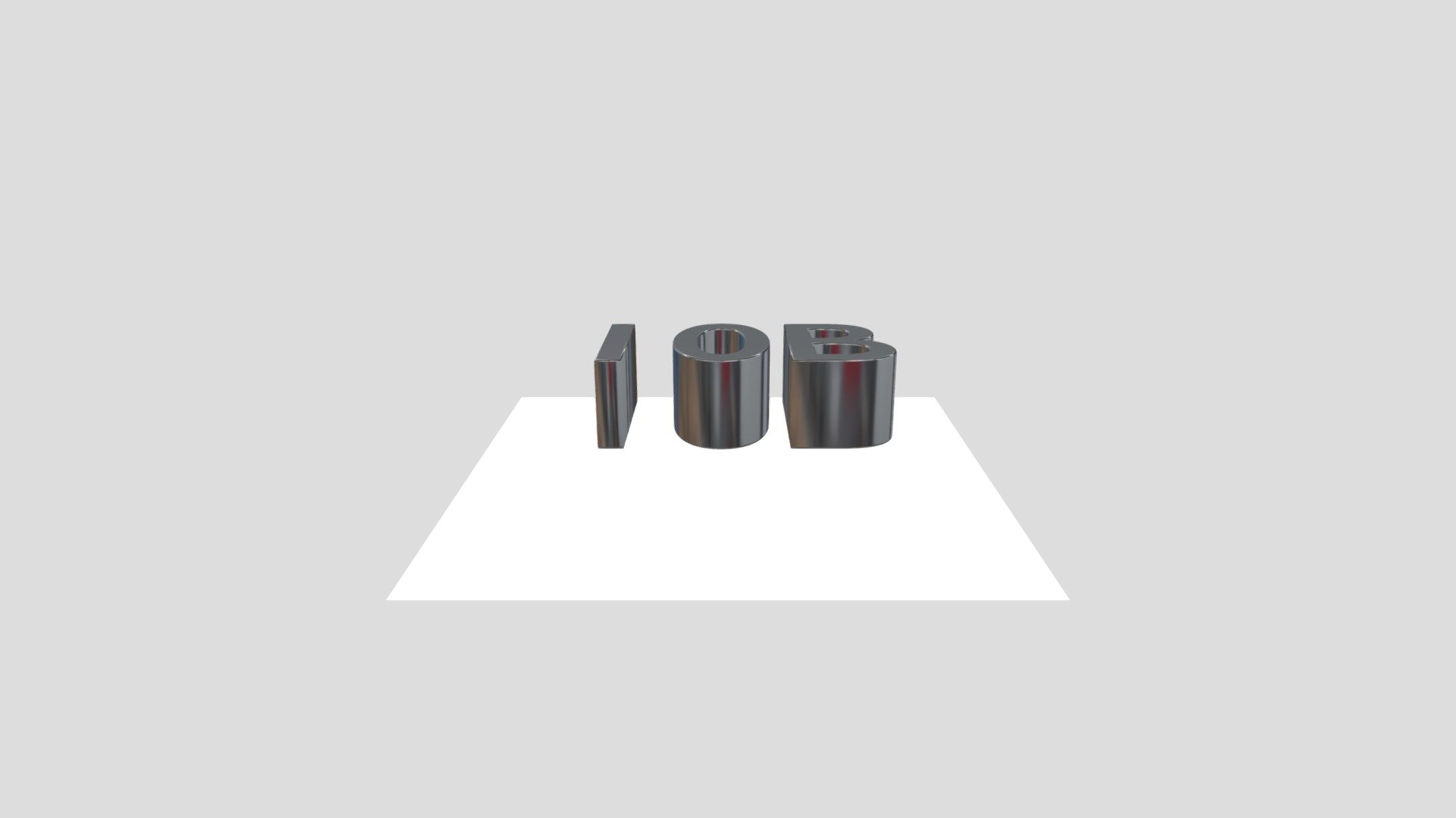 10B Logo - 3D model by Lynxfortyfive [ee1b447] - Sketchfab