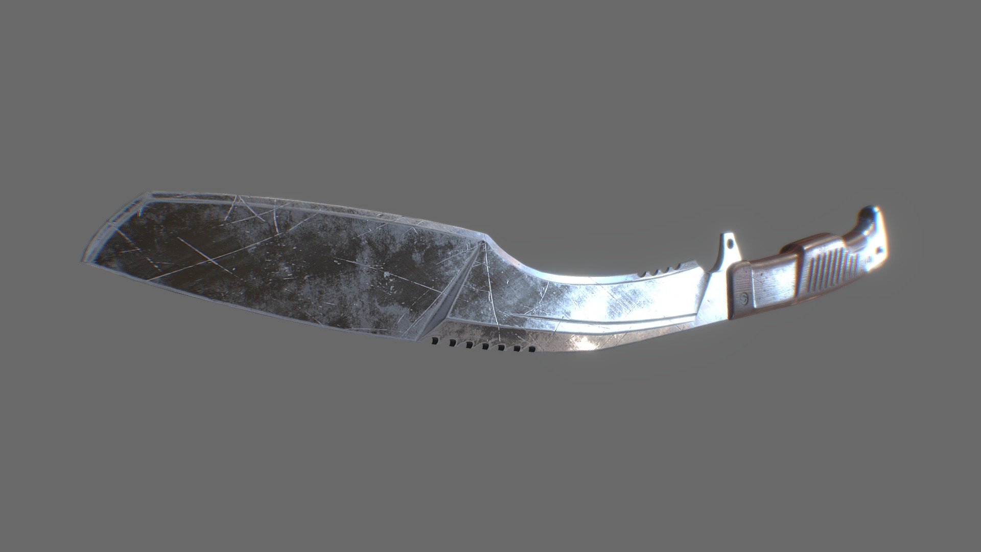 Khukri - 3D model by vspurewal [ee1b7f8] - Sketchfab