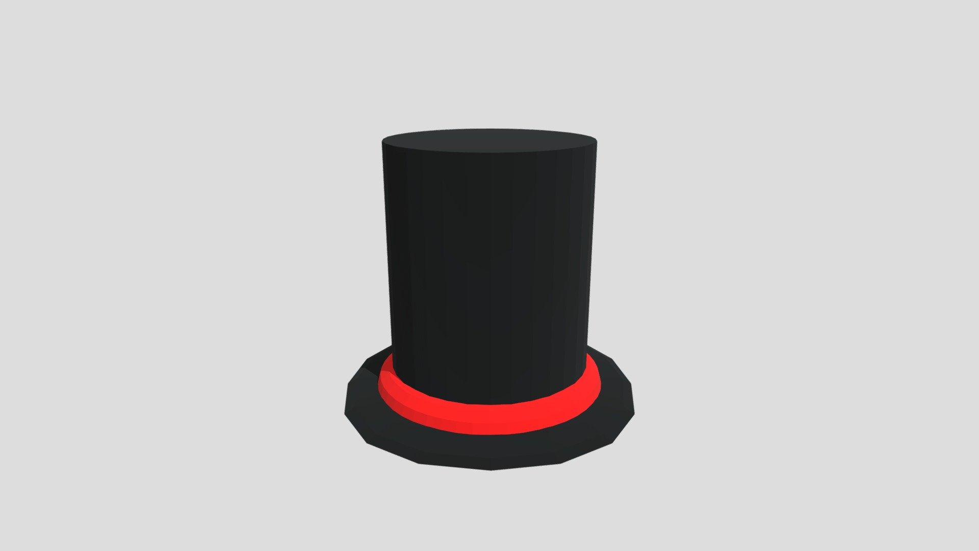 Top Hat - 3D model by ImV0iding1 [ee1d016] - Sketchfab