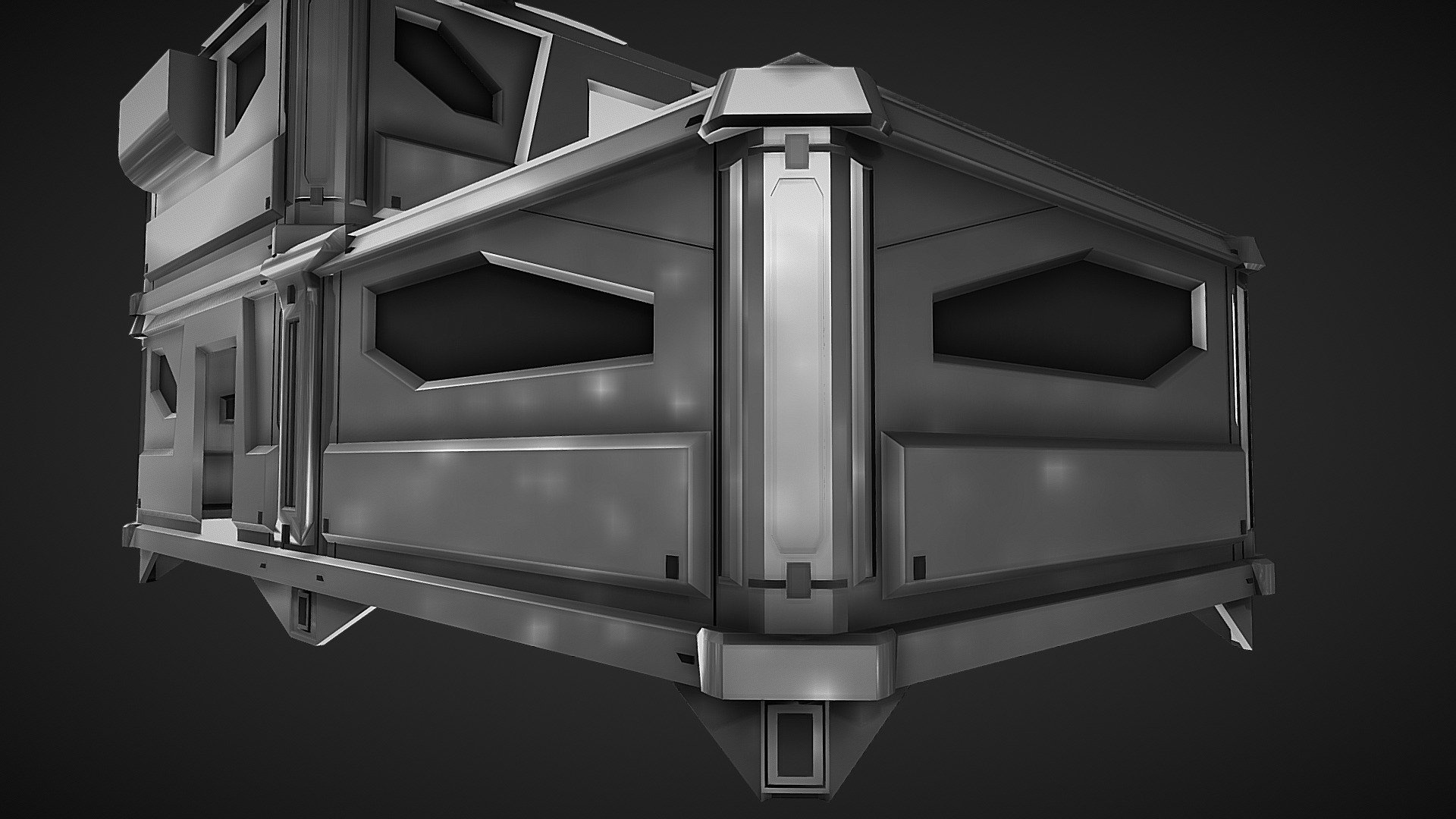 Zetan Pod - Download Free 3D model by Tokuwa [ee1d740] - Sketchfab