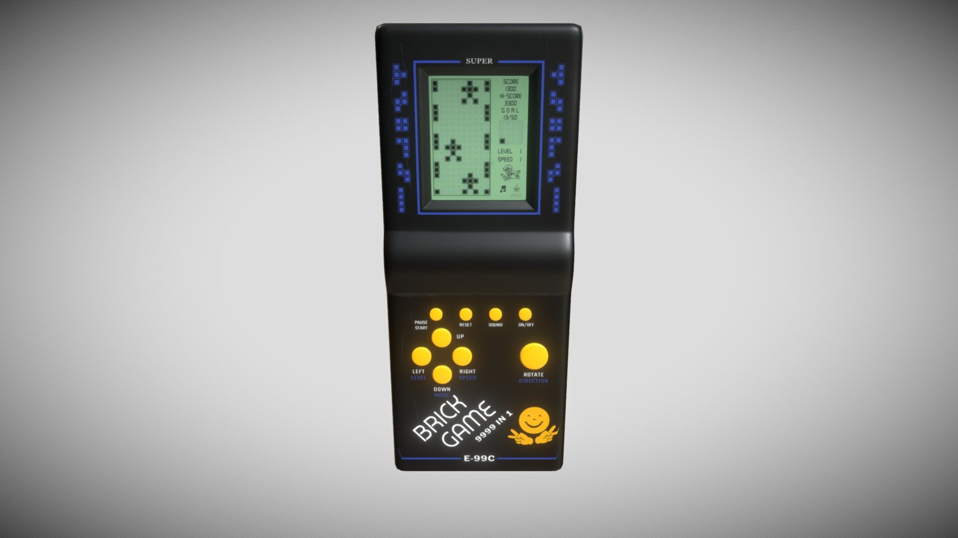 Brickgame_model - 3D model by haseebkhanarts [ee1d8b1] - Sketchfab
