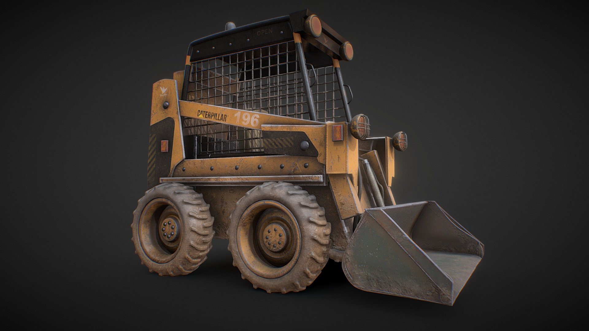 Construction Machine - 3D model by Alexandre Martin (@alexandre196 ...