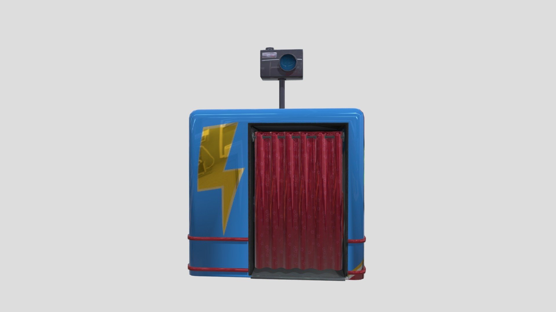 Photo Booth (SB Prop) (RIGGED) - Download Free 3D model by ☕Mr. DaBois ...
