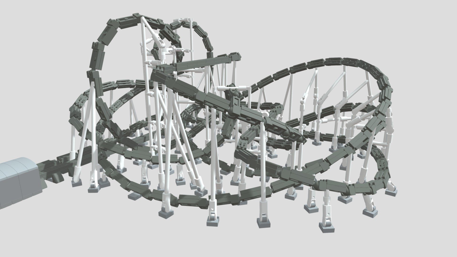 Xpress: Platform 13 - 3D model by brickercoasters (@netminderjack ...