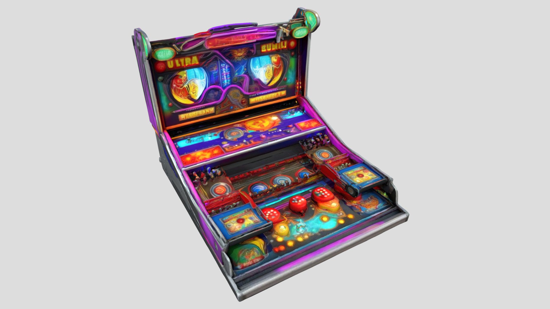 Pinball Game Board - Download Free 3D model by Brian Trepanier (@CMBC ...
