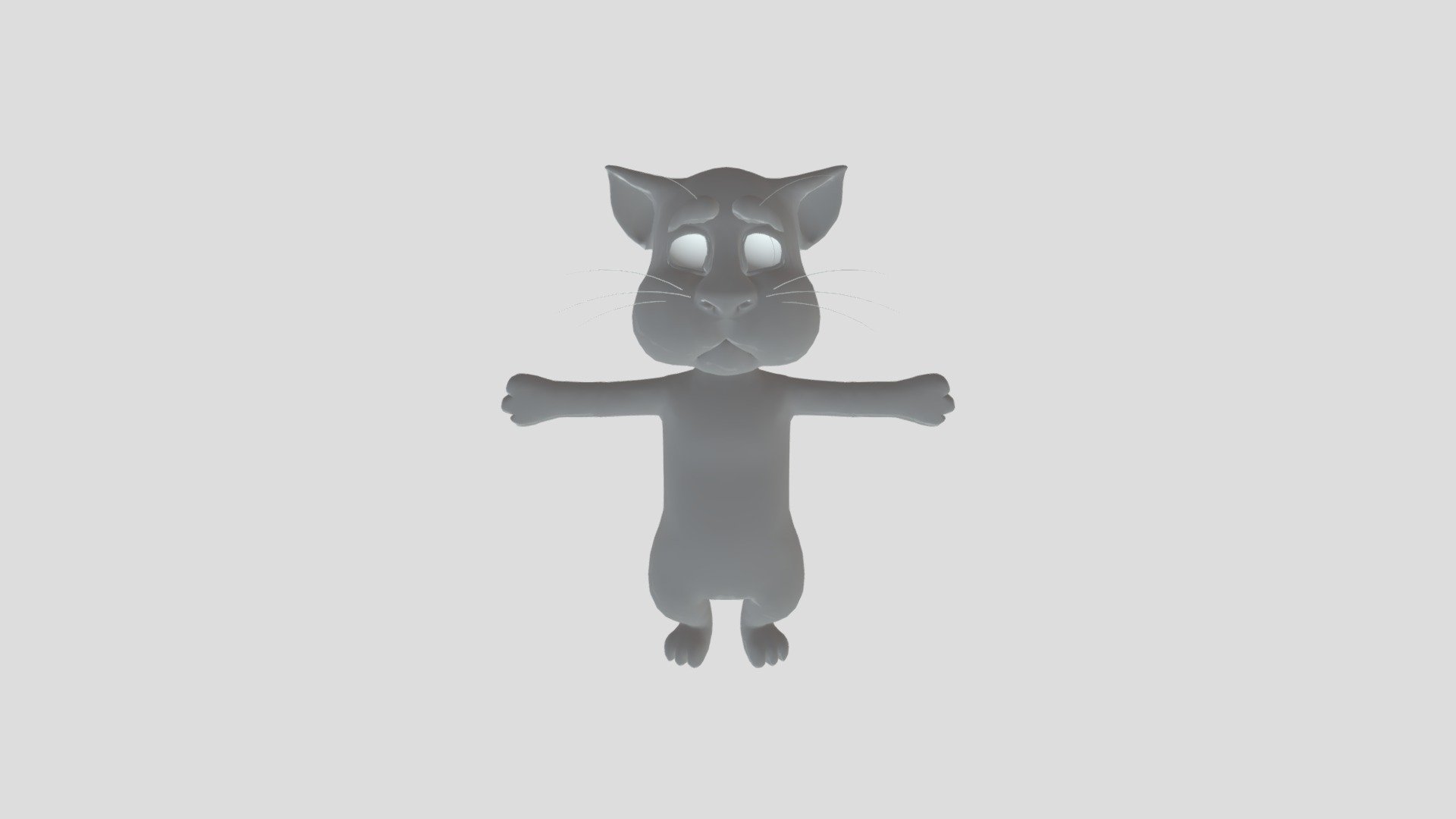 Cat cartoon high poly - Download Free 3D model by arthurtukinho50 ...
