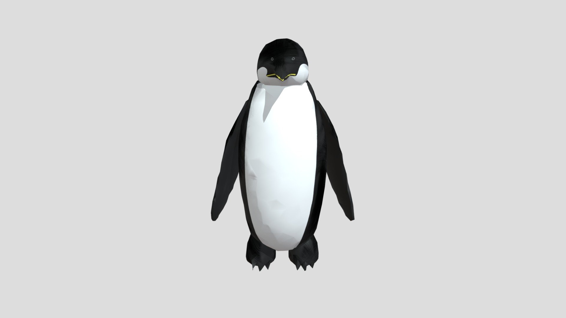 Mesh_1_-_Penguin_obj - 3D model by JabirK [ee24dda] - Sketchfab