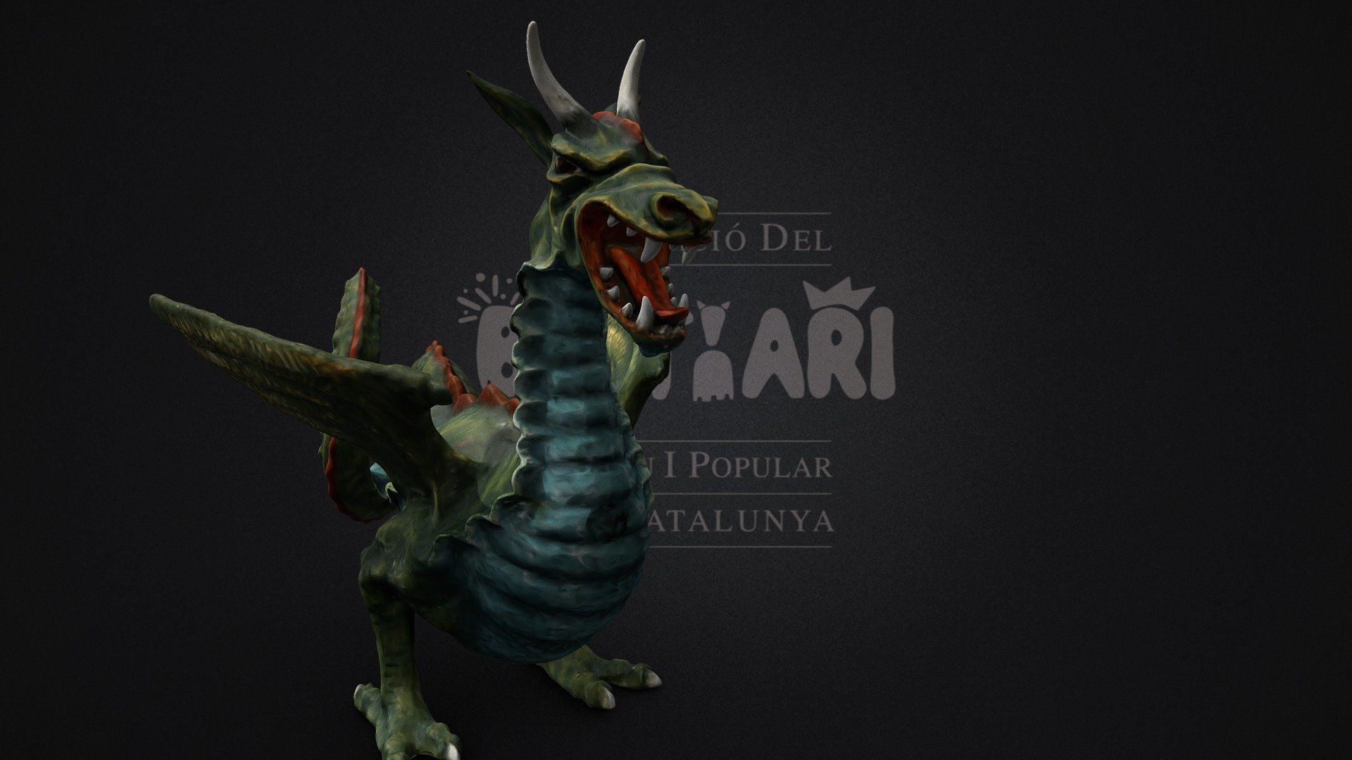 Drac Fumera - 3D model by Agrupació del Bestiari Festiu i Popular de ...