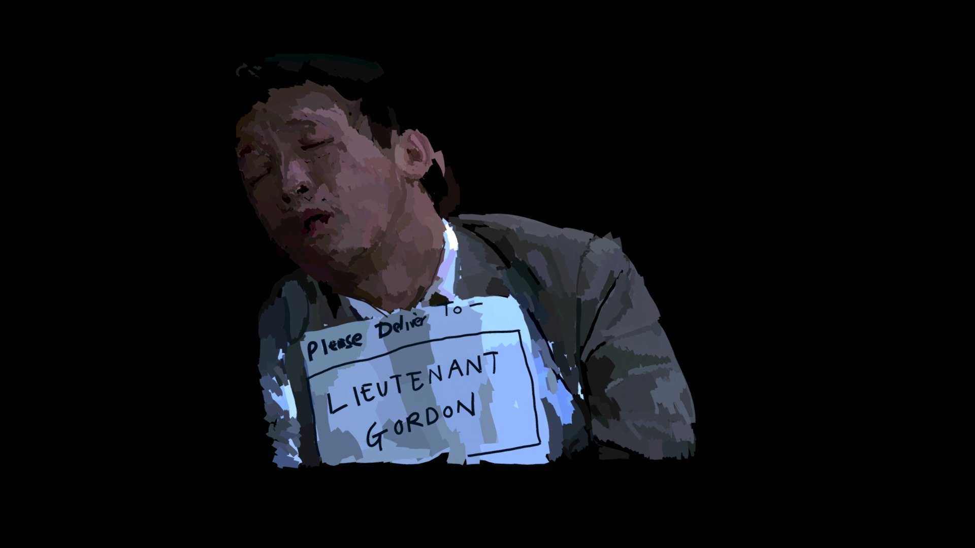 Please Deliver to Lieutenant Gordon - 3D model by Strageekery [ee27bcd ...