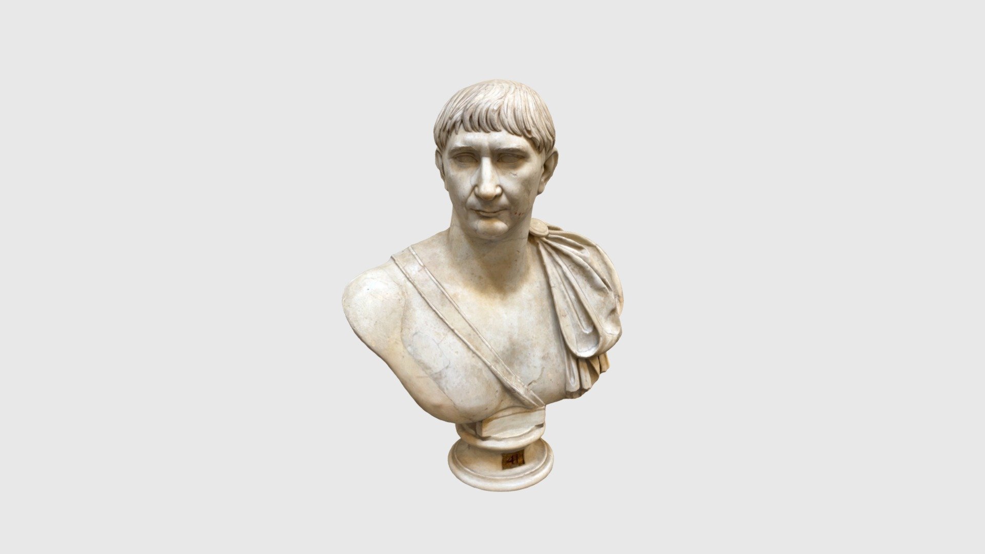 Bust Of Emperor Trajan Download Free 3d Model By Mikesira [ee2883e