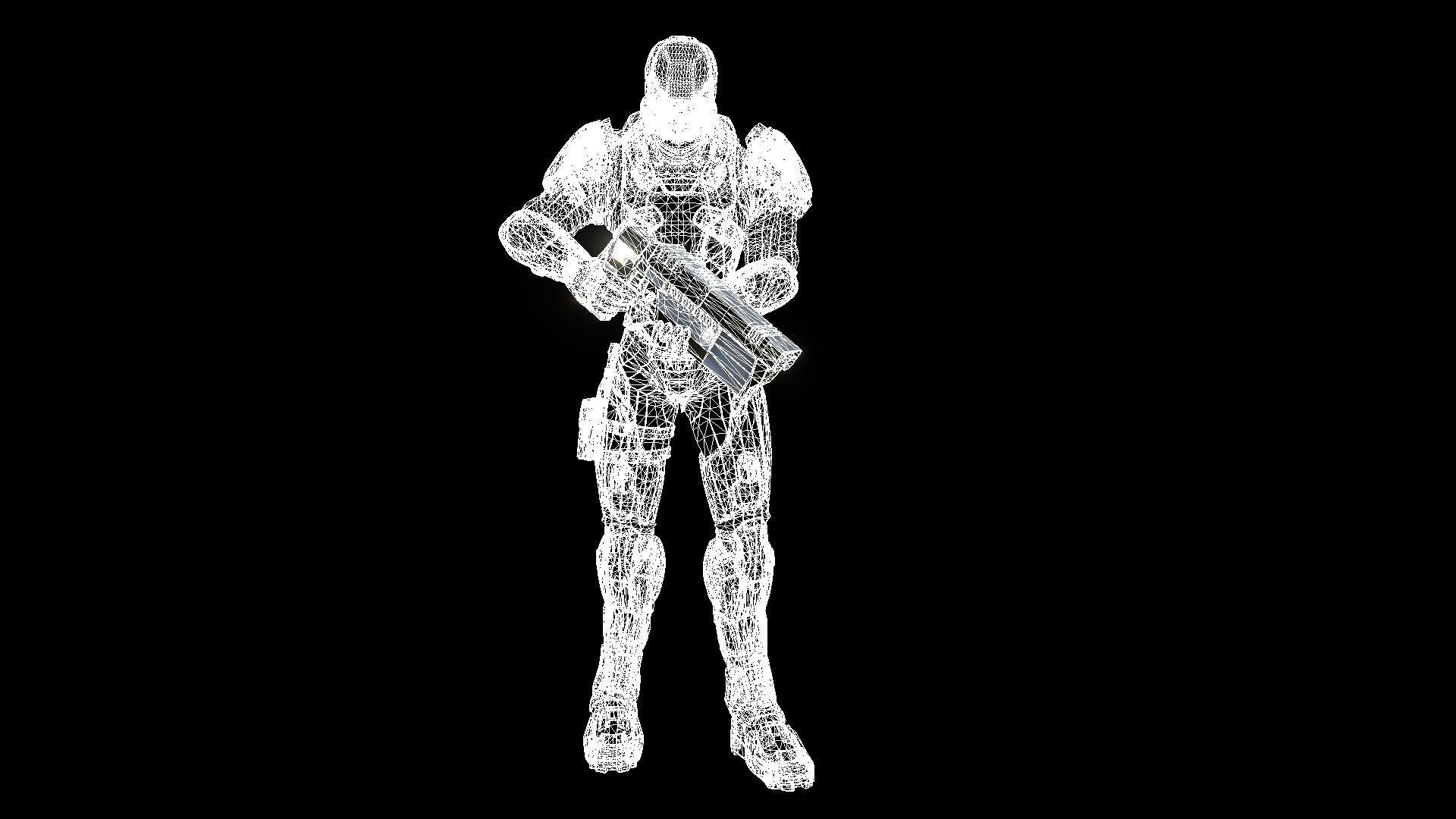 MassVR Red Team With Gun © MassVR 2017 - 3D model by Mass VR (@massvr ...