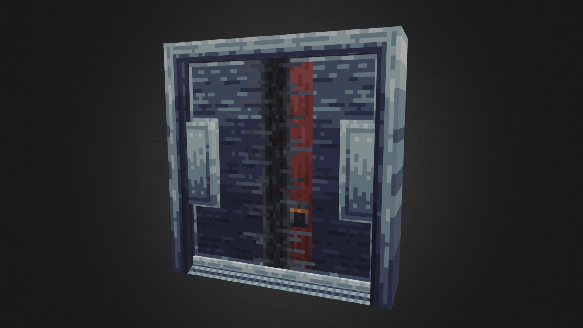 Small Blood Door - 3D model by Treehero [ee29152] - Sketchfab