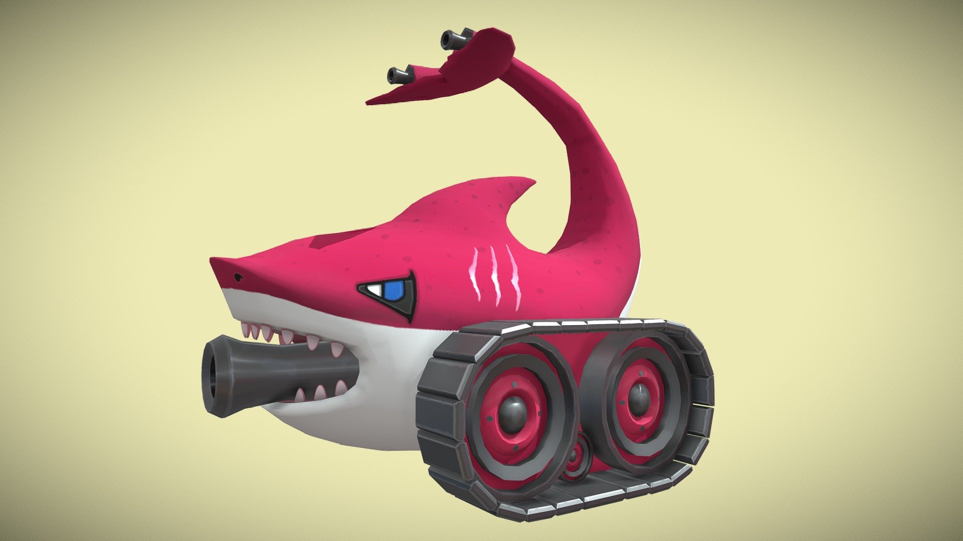 Shark tank - 3D model by Oriol Felicó Miron (@urifelis) [ee29d6e ...