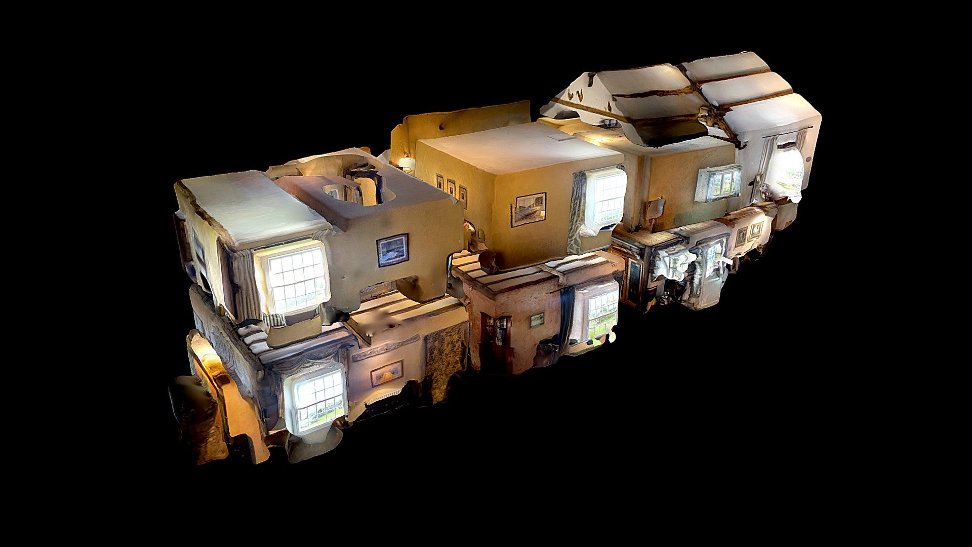 Interior 3d scan of Cumbrian Farmhouse - 3D model by Florian Stephens ...