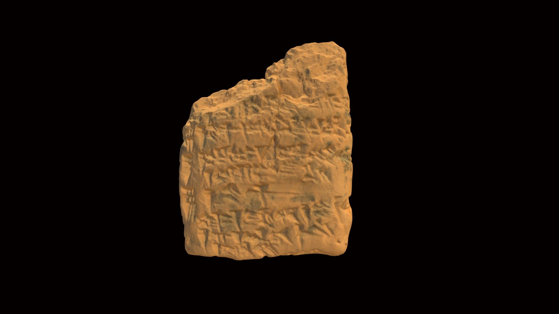 Cuneiform Tablet HMANE1891.11.32 - 3D model by Harvard Museum of the ...