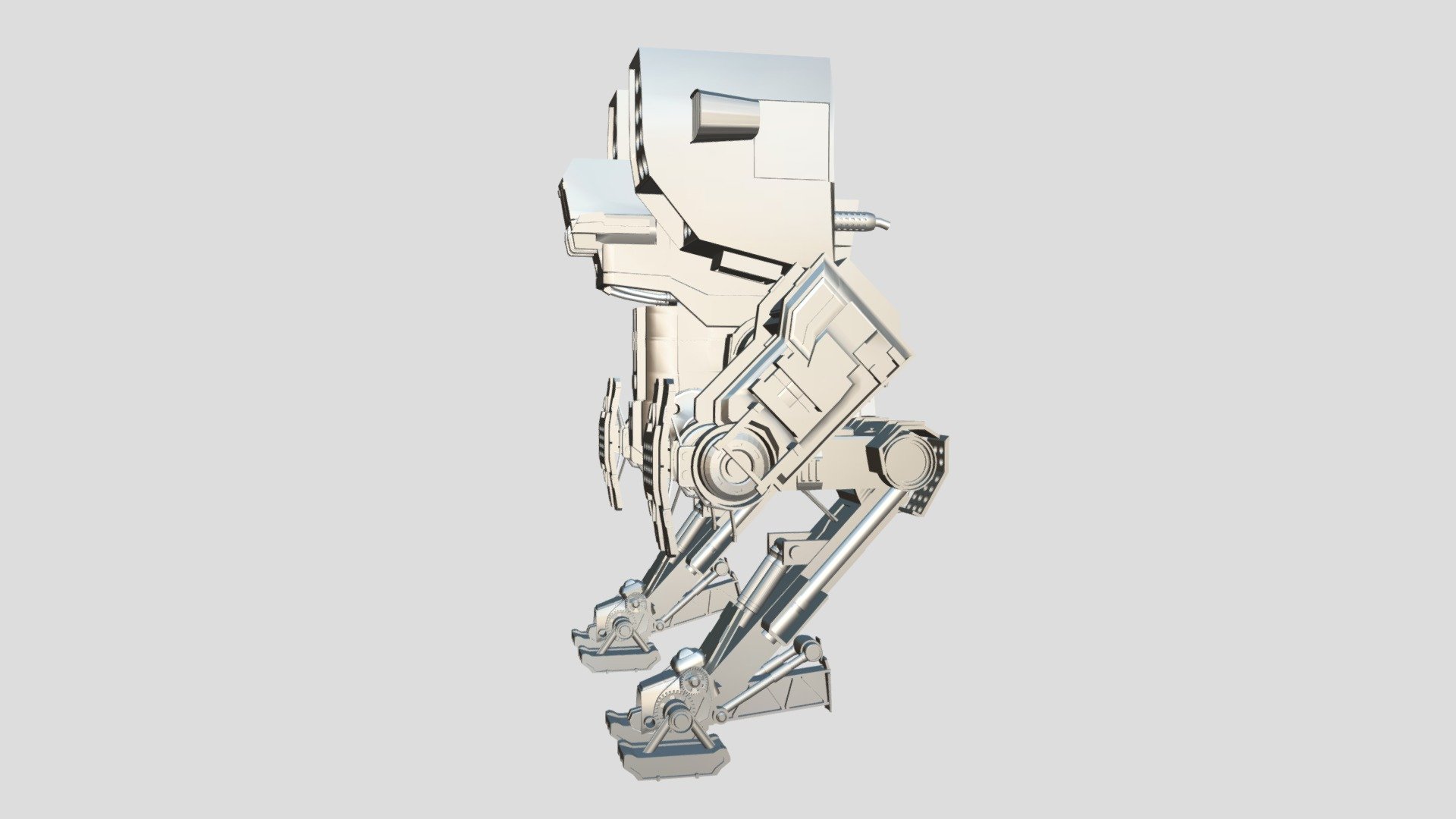 Mech - 3D model by 1queenoftheflowers (@1lila1) [ee2c61e] - Sketchfab