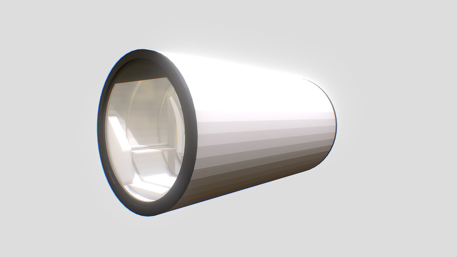Residential capsule - 3D model by futuristika0 [ee2f420] - Sketchfab