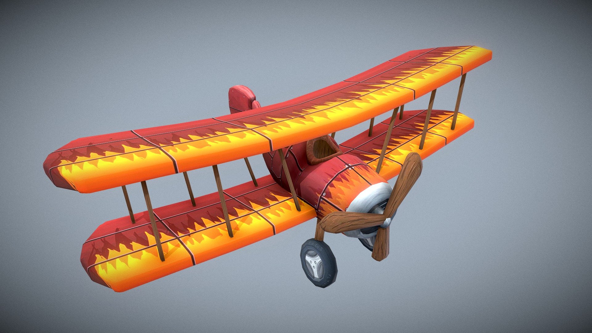 Flying Circus - 3D model by Cedric.Demeyer [ee2f9b5] - Sketchfab
