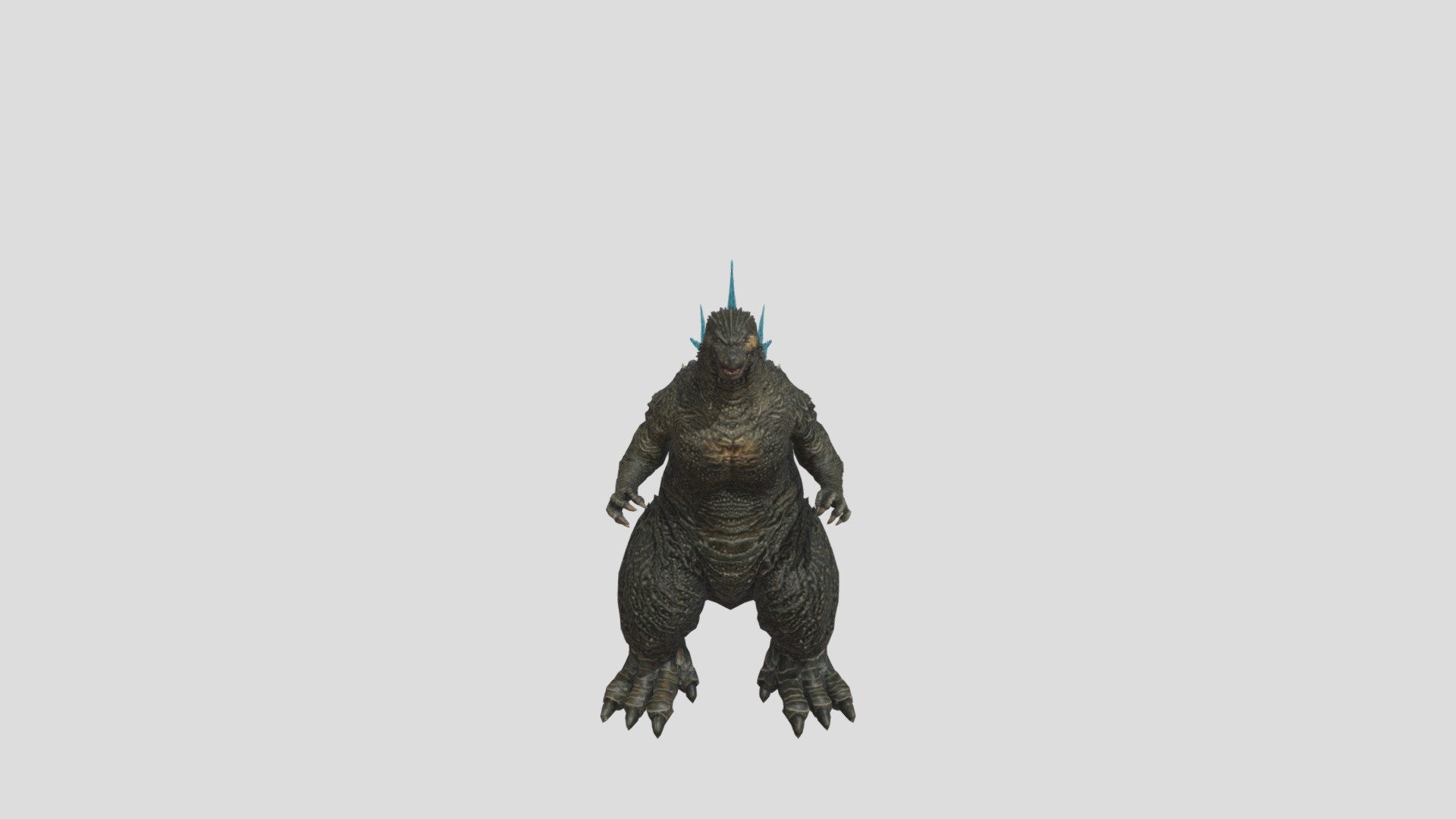 Minus One Godzilla Spine Glow - Download Free 3D model by Modbuff ...