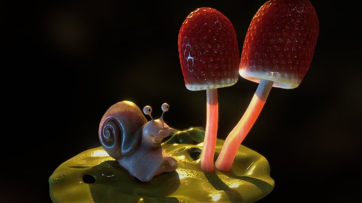Snail 3D models - Sketchfab