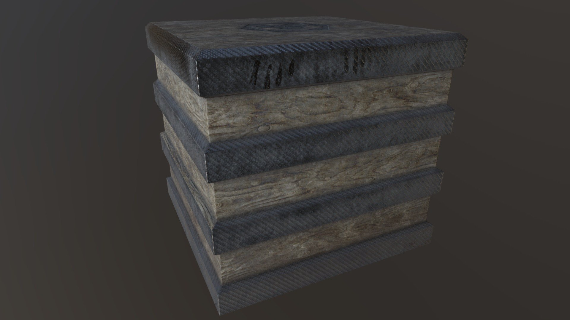 Dusty Box - ALPAP - 3D model by Filip Kmeť (@filip.kmet) [ee326da ...
