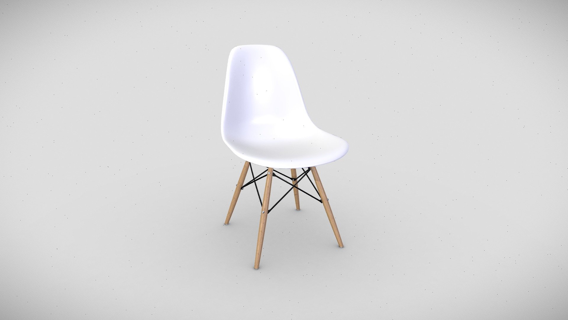 Chair Charles Eames Eiffel - Buy Royalty Free 3D model by MPRender ...