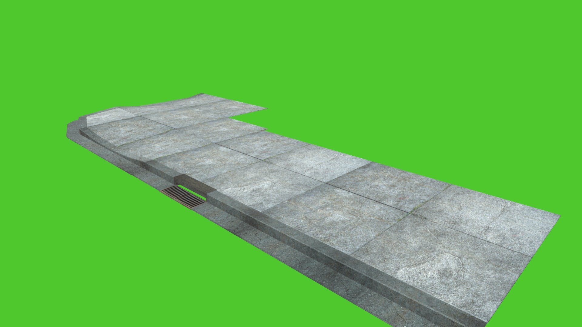 sidewalk - Download Free 3D model by tech.service.allwe [ee357e6] - Sketchfab