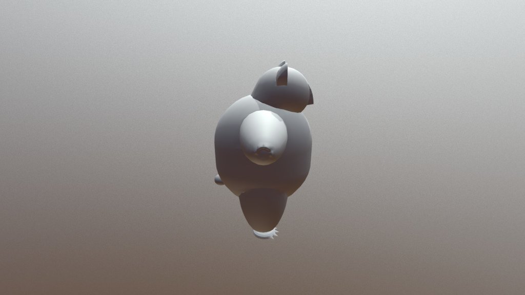Work in progress Bear - 3D model by Lottie Singleton (@lottiesingleton ...