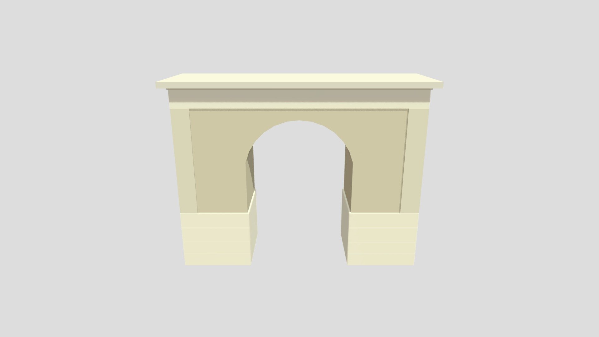 arco romano - 3D model by carlosbfdl [ee368a1] - Sketchfab