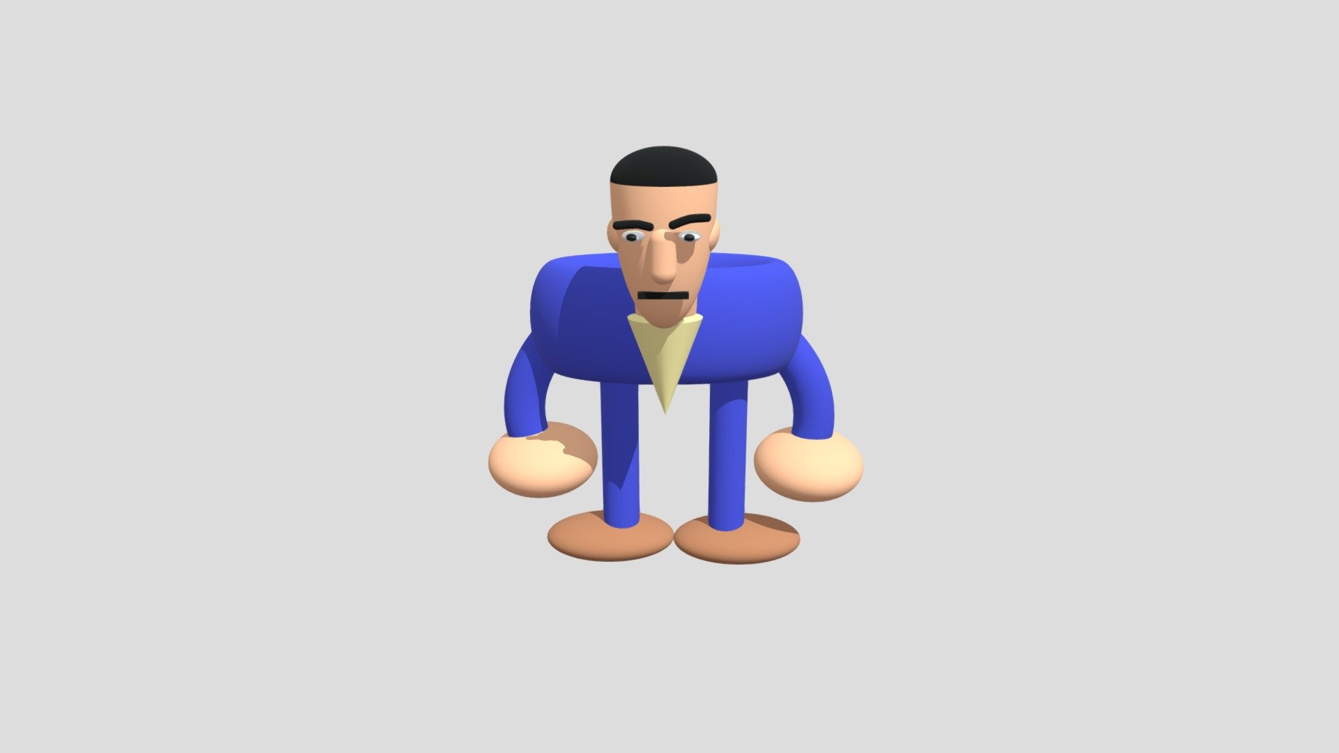 male 07 en paint 3D! - Download Free 3D model by yippey20041 [ee37835 ...
