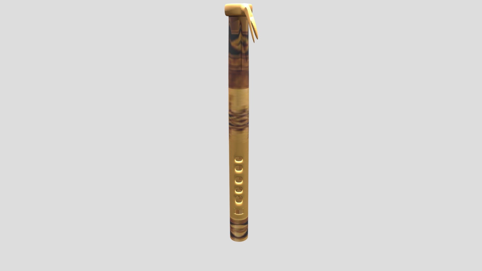 Suling bambu - Download Free 3D model by NandaAyu [ee387e2] - Sketchfab