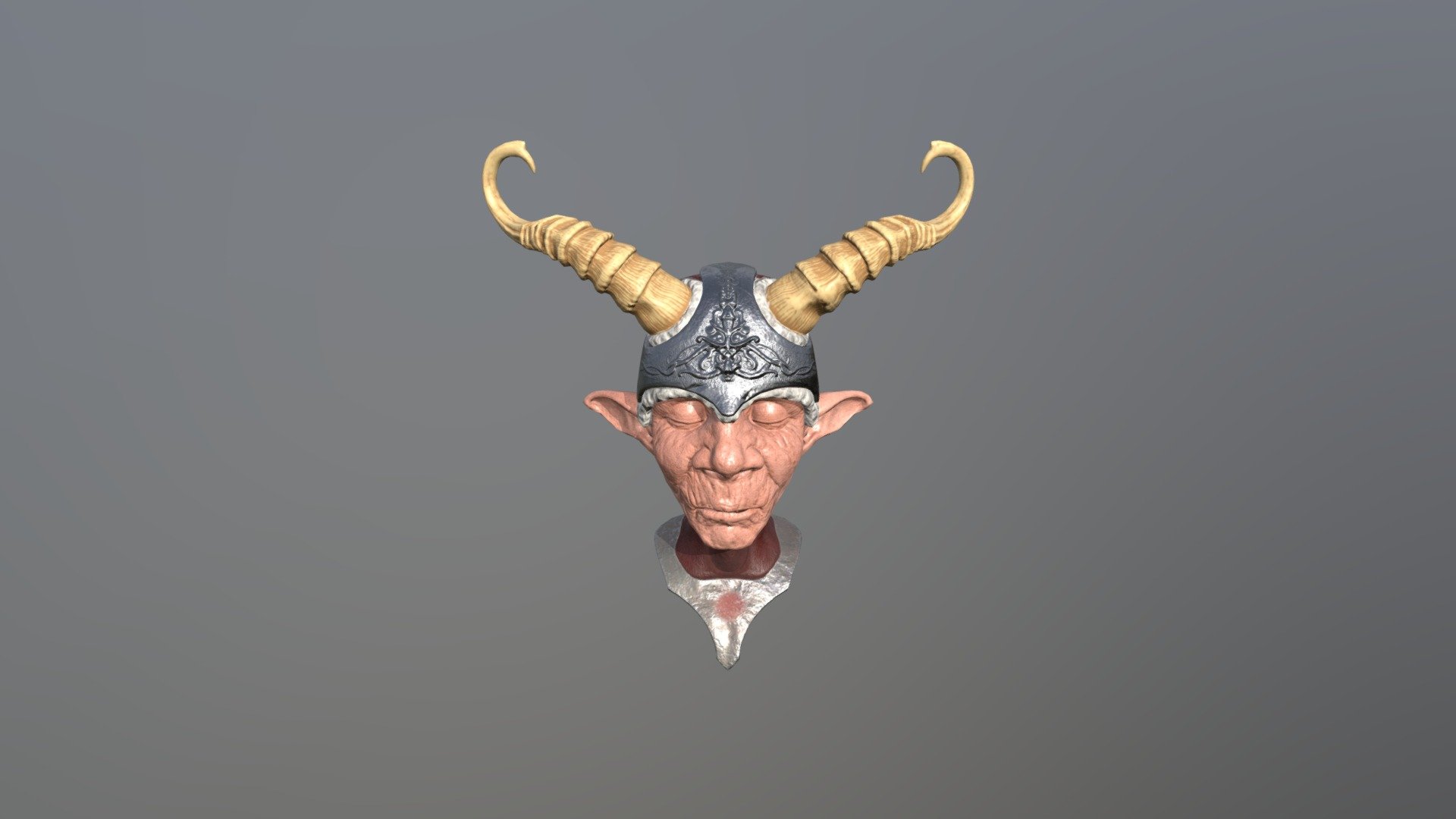 Satyr Head - 3D model by Lelièvre Maxime (@Noouni) [ee39d38] - Sketchfab
