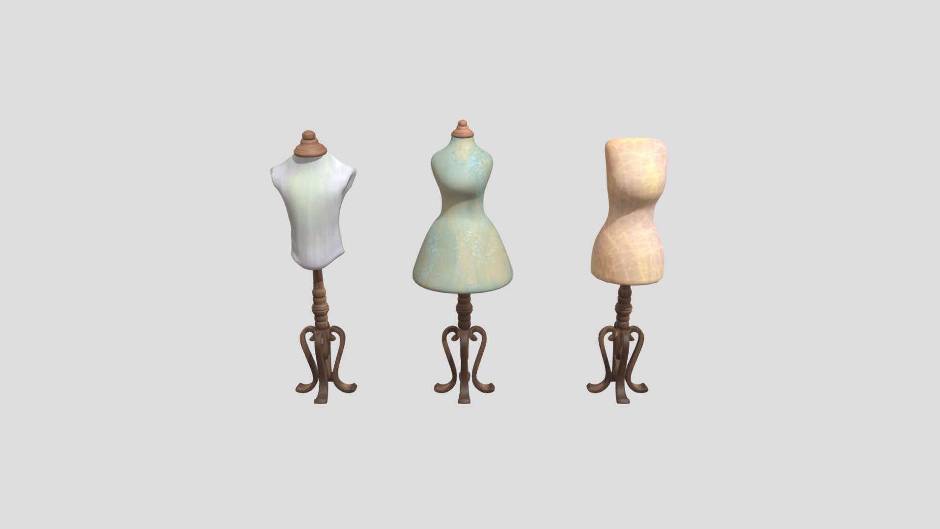 mannequins - 3D model by Lydia_Vender [ee39e7c] - Sketchfab
