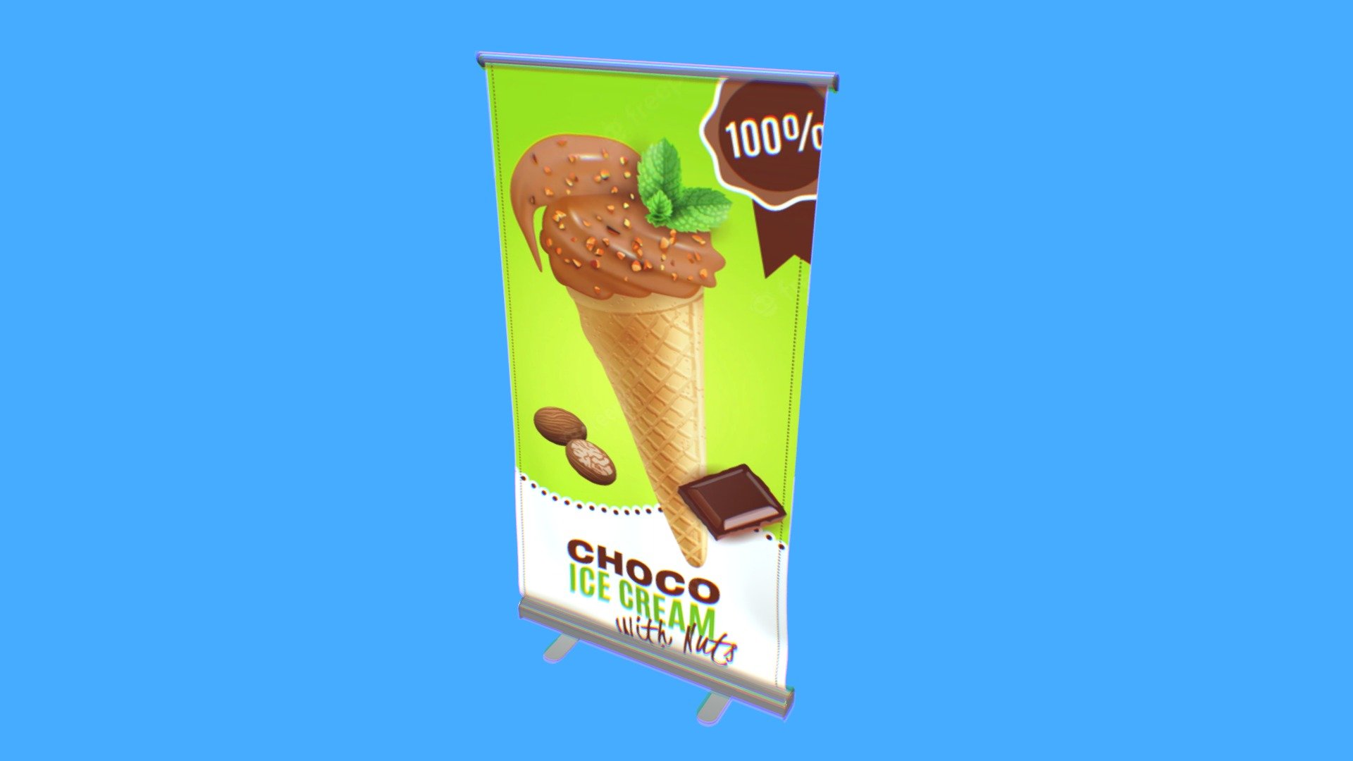 ROLL SCREEN - PUBLICTARIO - 3D model by Imagen Publicidad ...