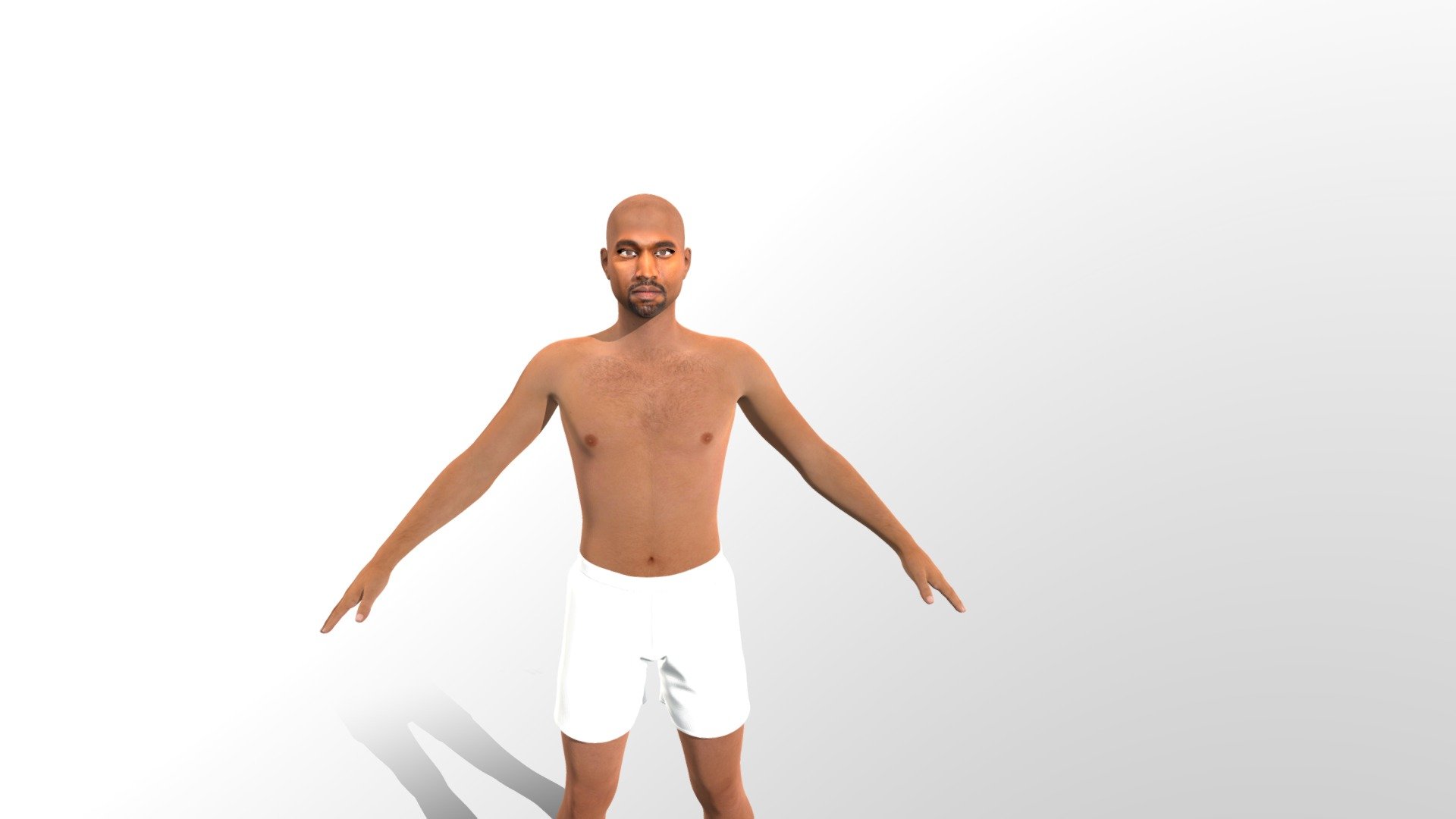 kanye west model (read description) - 3D model by reda (@ridabahtar ...