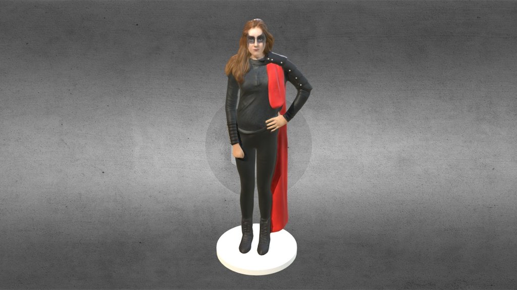 Rebecca As Lexa From Awesome Con 3d Model By Capture It In 3d