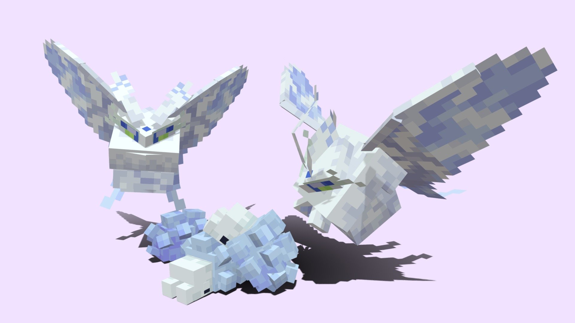snom + frosmoth - 3D model by pohell [ee3d003] - Sketchfab