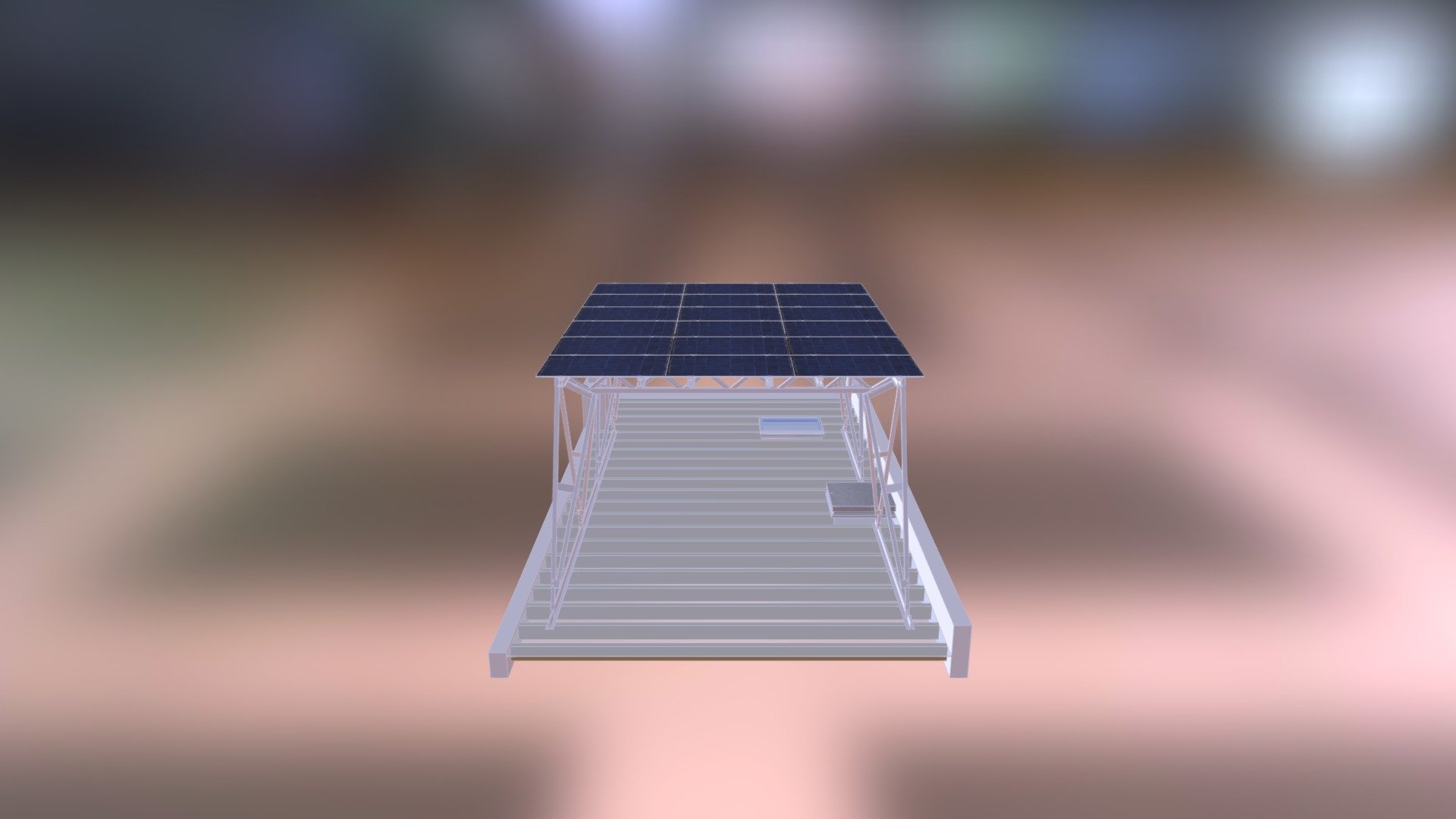 Brooklyn Solarworks Canopy - duplicated version - 3D model by ...