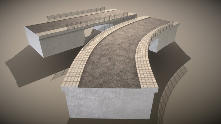 Road-bridge 3D models - Sketchfab