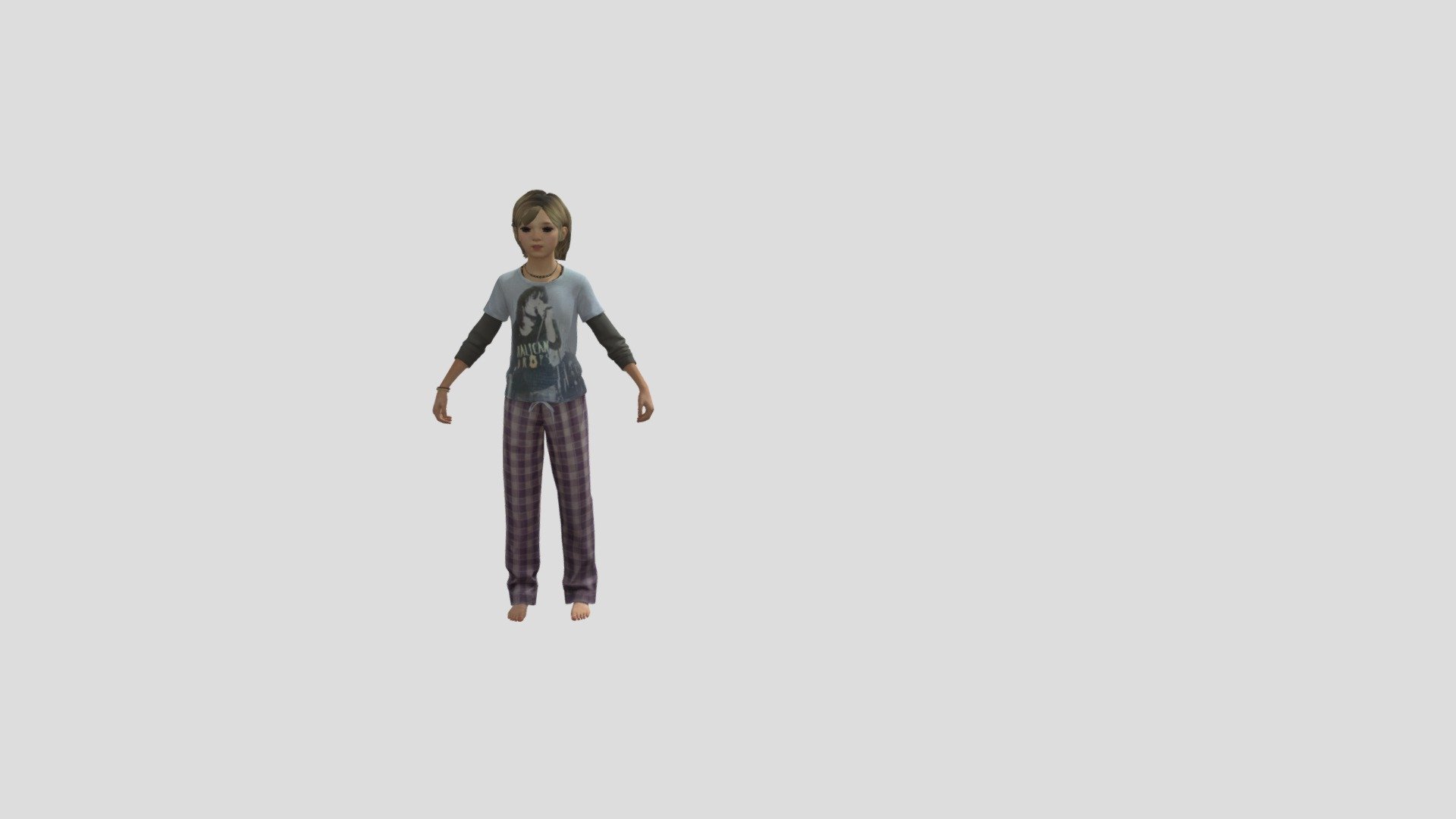 Sarah Miller - 3D model by l0he [ee413ee] - Sketchfab