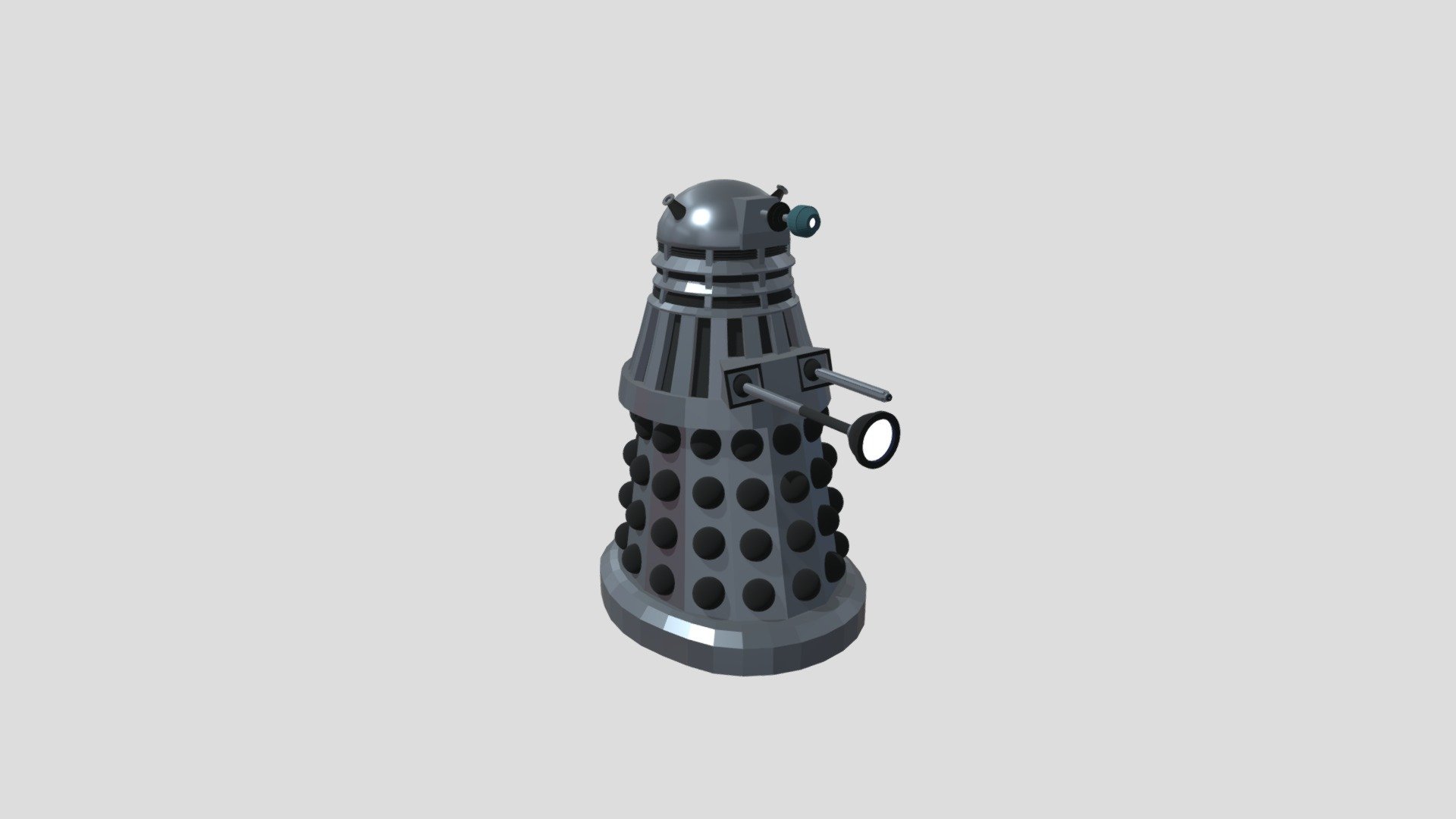 DURAND COLINE_Dalek - 3D model by Colinedurand [ee429be] - Sketchfab