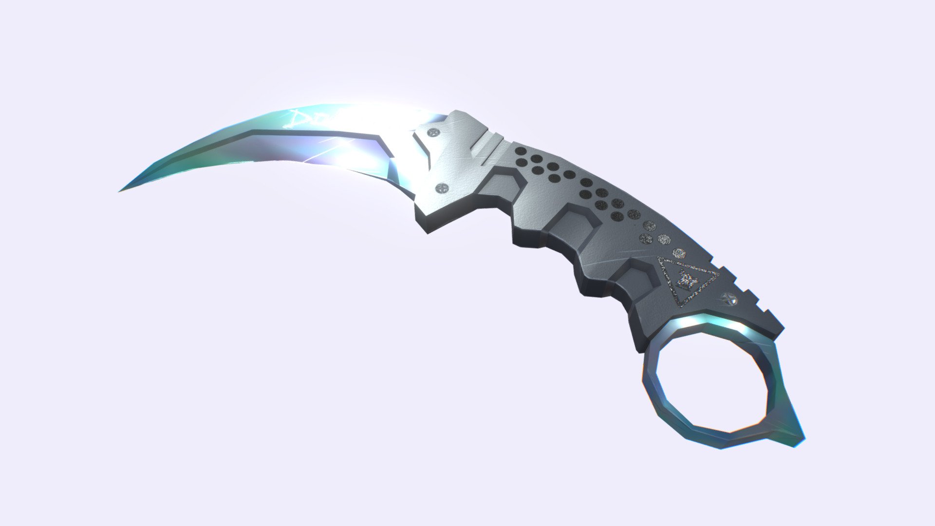 DOGMAN- Karambit - 3D model by kai-fawn (@kai-calis) [ee43871] - Sketchfab