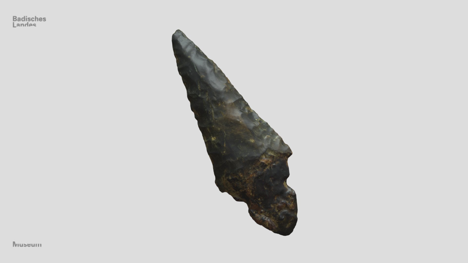Dolchklinge mit Birkenpechresten - Download Free 3D model by Badisches ...