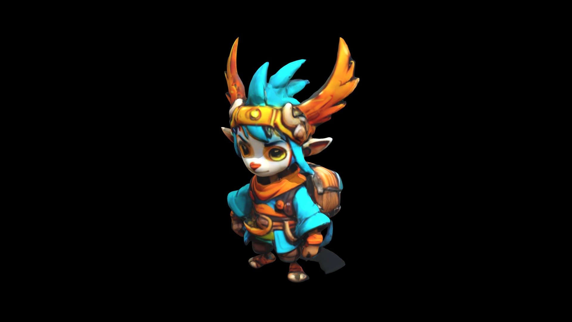 Game Character A quaint Valkyrie - Download Free 3D model by klrxyz ...