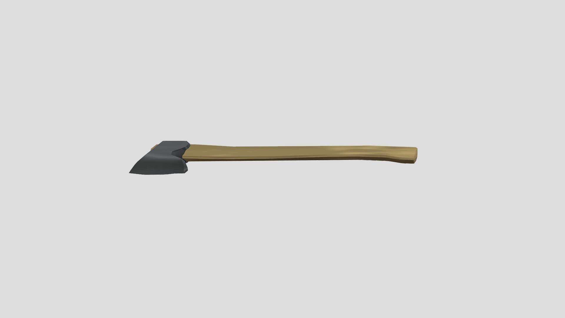 Low Poly Axe - Download Free 3D model by joerickwood [ee480bd] - Sketchfab